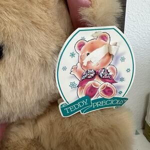Dan Dee | Toys | Vintage Dandee Teddy Precious Bear Large 24 Plush Pink ...
